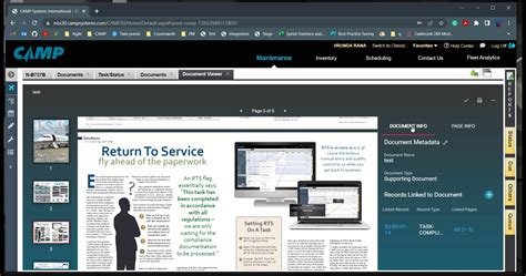 Camp Document Manager Dm