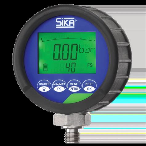 14 Bsp Parallel Male Digital Pressure Gauge E2 Accuracy 05 Full