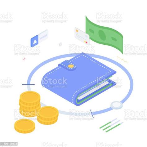 Isometric Infographics Graph Chart Presentation Technology And Finance