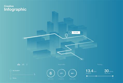 창의적인 Ui Ux 디자인의 애플 리 케이 션 Infographic를 이동 합니다 벡터 일러스트입니다 0명에 대한 스톡 벡터