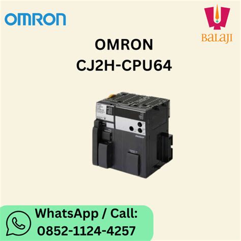 Jual Module PLC OMRON CJ2H CPU64 Kota Bekasi Balaji Elektrik Tokopedia