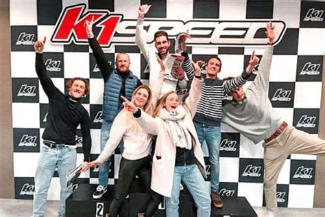 K1 Speed Indoor Go Kart Racing Now Open In Caen France K1 Speed