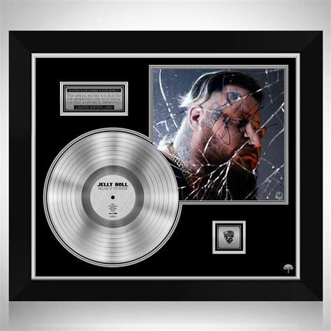 Jelly Roll Ballads Of The Broken Platinum Lp Limited Signature
