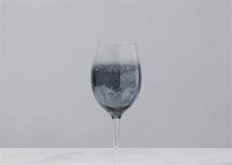 Shimmer Glassware Silver Grey Urban Barn
