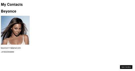 React Props Forked Codesandbox