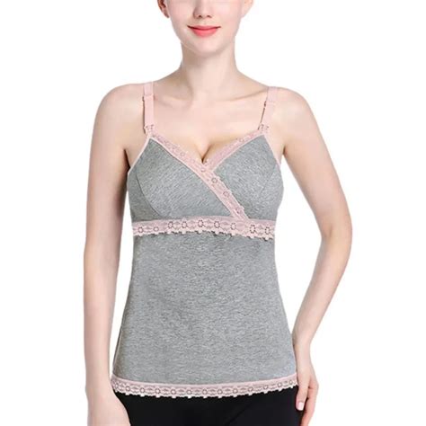 Buy Maternity Camisole Lace Nursing Tank Tops Comfort