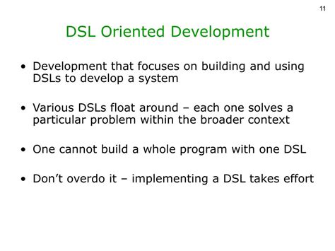Ppt Domain Specific Languages Powerpoint Presentation Free Download