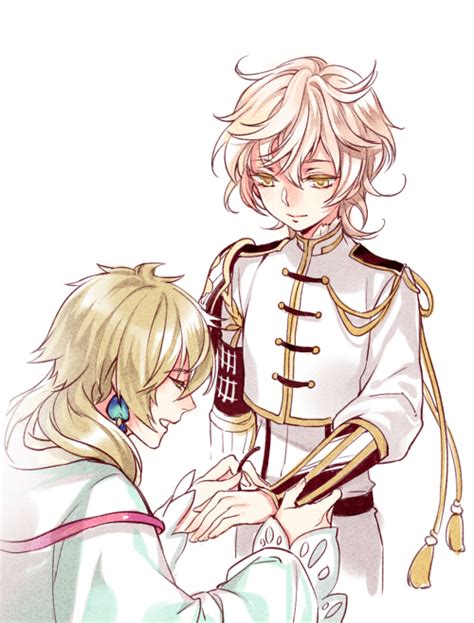 Saniwa Monoyoshi Sadamune And Male Saniwa Touken Ranbu Drawn By