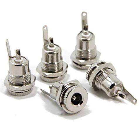 Amazon Ancable 5 Pack 5 5 Mm X 2 1mm DC Power Female Socket Panel