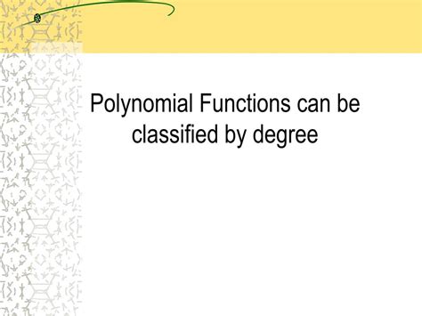PPT How Do I Analyze A Polynomial Function PowerPoint Presentation Free Download ID