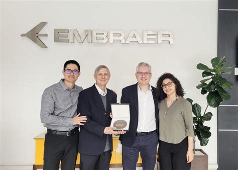 Embraer recebe prêmio do Conselho Internacional de Ciências