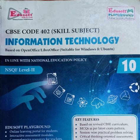 Buy Information Technology For Class 10 Code 402 | BookFlow