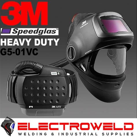 3m Speedglas G5 01 Respiratory Welding Helmet Heavy Duty Adflo Air
