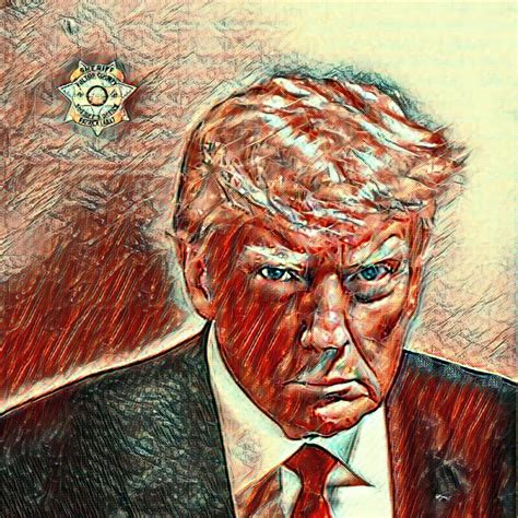 Donald Trump Mugshot Blank Template Imgflip