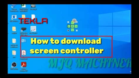 How To Download Screen Controller For Tekla Structures 2021 Youtube