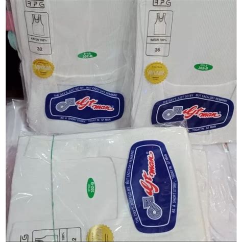 Jual SINGLET PRIA GT MAN KAOS DALAM GT MAN B Shopee Indonesia