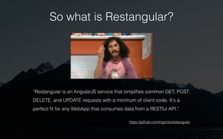 Laravel Restangular Introduction PPT
