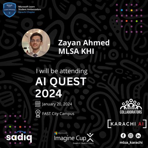 Zayan Ahmed On Linkedin I Recently Attended An Enlightening Ai Workshop Organized By The Mlsa Fast…