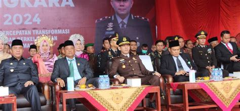 Upacara Dan Syukuran HUT Bhayangkara Ke 78 Tahun 2024