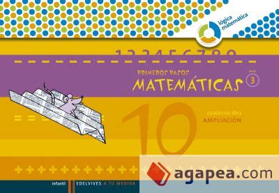 PRIMEROS PASOS CUADERNO 10 MATEM TICAS NIVEL 3 PILAR GORDON ALCORTA