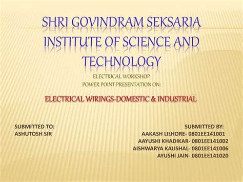 Types Of Plugs And Sockets Ppt