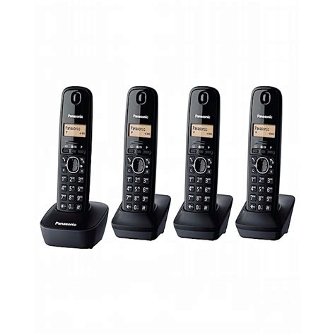 Panasonic Wireless Intercom Cordless Dect Phone Kx Tg1311 4 Pcs