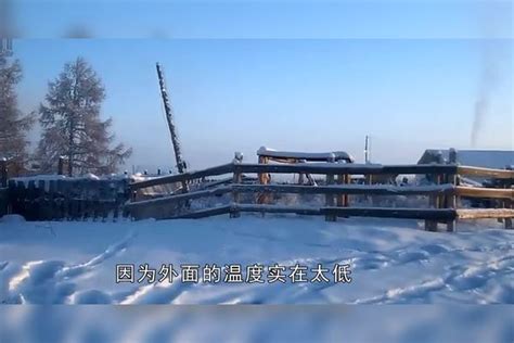 世界“最冷”的一个村庄，出去上厕所的同时，为何要带着木棍呢？村庄厕所带着