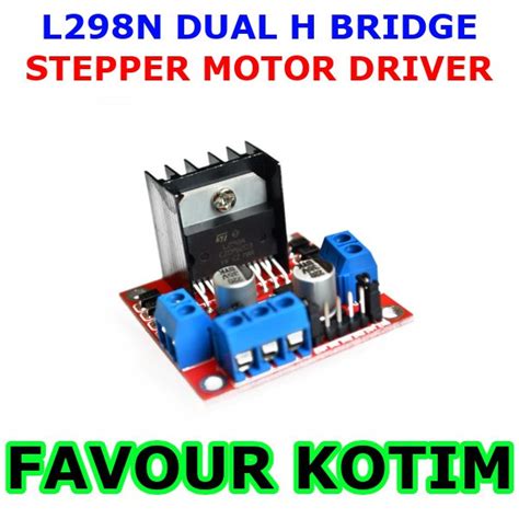 Jual L298n Dual H Bridge Dc Stepper Motor Drive Controller Board