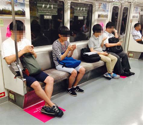 지하철 임산부 배려석 오마이포토