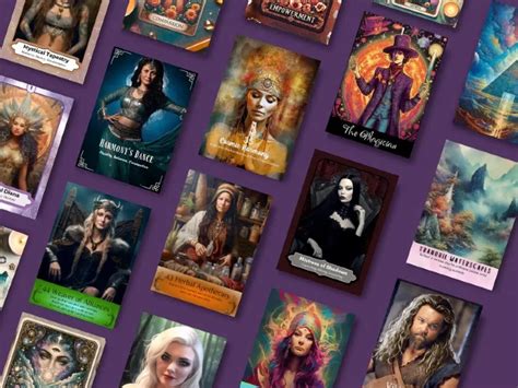 Oracle Card Design Harnessing The Power Of Ai Tools