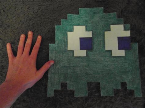 Will Kearse Art Work Pac Man Ghost Inky