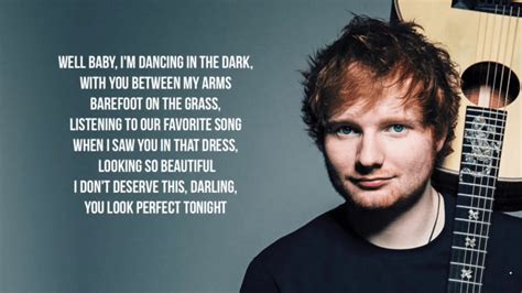 Explore The Beautiful Perfect Duet Lyrics By Ed Sheeran