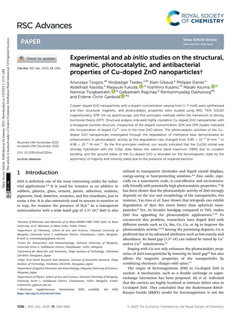 Pdf Experimental And Ab Initio Studies On The Structural Magnetic