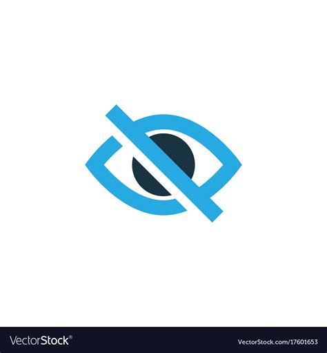 Hide Colorful Icon Symbol Premium Quality Vector Image