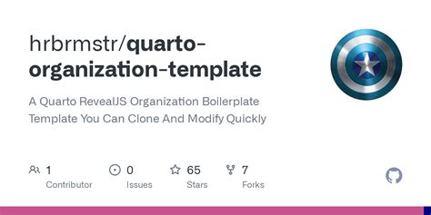 Github Hrbrmstrquarto Organization Template A Quarto Revealjs Organization Boilerplate