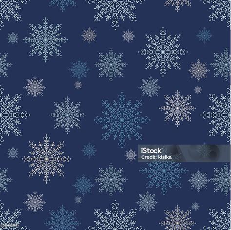 원활한 Snowflakes 배경기술 0명에 대한 스톡 벡터 아트 및 기타 이미지 0명 겨울 날씨 Istock