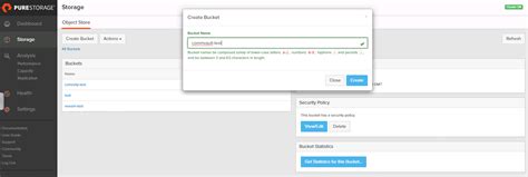 Pure Storage Configuring ObjectEngine Bucket Security PenguinPunk Net