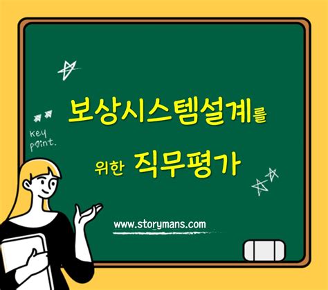 인사교육 보상시스템 설계를 위한 직무평가