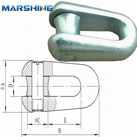 Rigid Connector Cable Wire Rope Fixed Joint Slu Marshine China