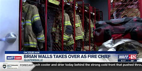 Guntersvilles New Fire Chief Ready To Work