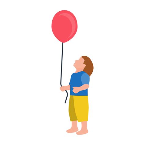 Holding Balloon Concepts Vector Art At Vecteezy