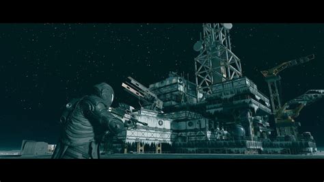 finally found my first abandoned mining platform in the sol system do