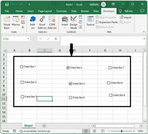 Excel 如何删除或隐藏群组框的边框极客笔记 Excel 如何删除或隐藏群组框的边框极客笔记