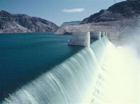 Inside Hoover Dam Spillway