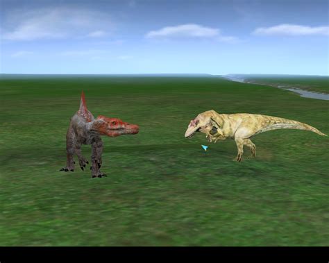 Spino Vs Giga Image Jpoeg Jurassic Park Operation Genesis Evolution
