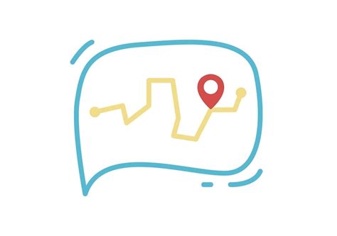 Маршрут Gps и местоположение дорожной навигации концепция плоской