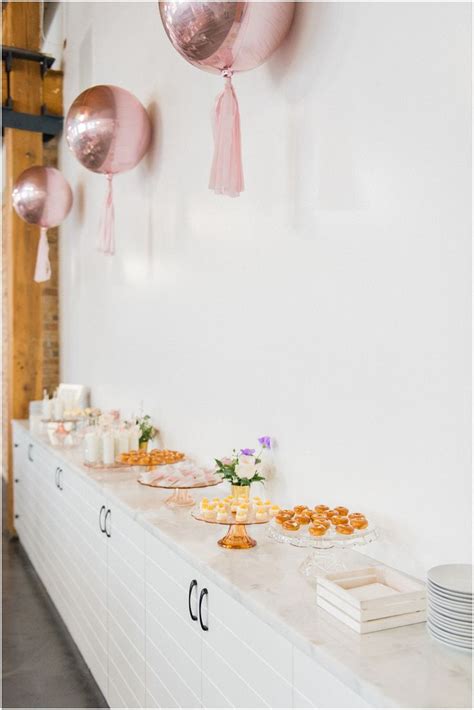 Bridal Shower Dessert Bar