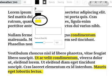 Free Highlight Text Online Mockofun Text Editor