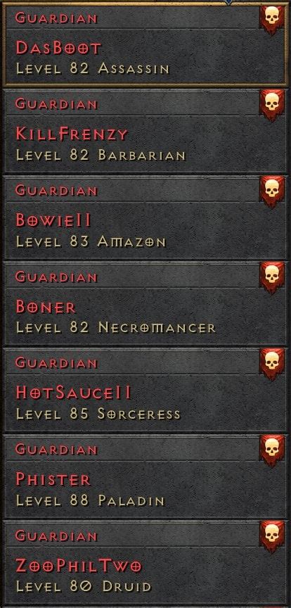 Guardian On Every Class Offline Hc Ssf Rdiablo2