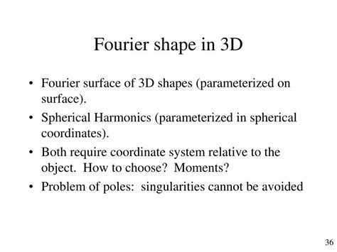 ppt methods in image analysis lecture 3 fourier powerpoint